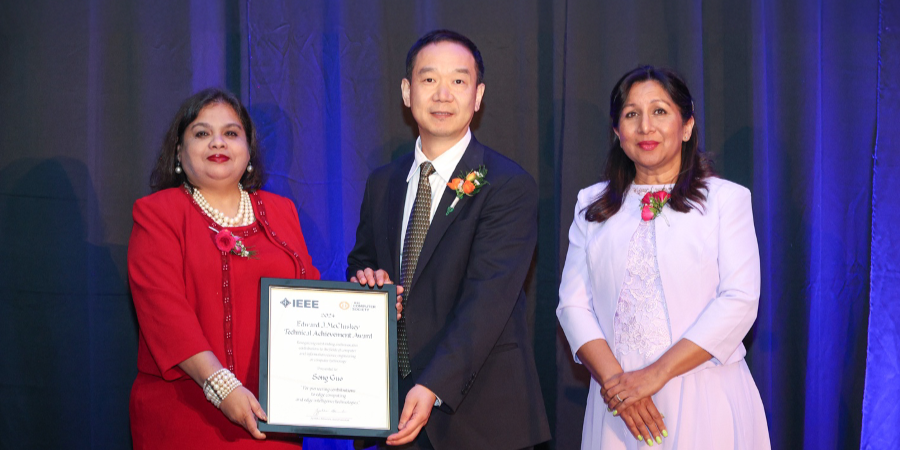 Prof Guo Song Won 2024 Edward J Mccluskey Technical Achievement Award